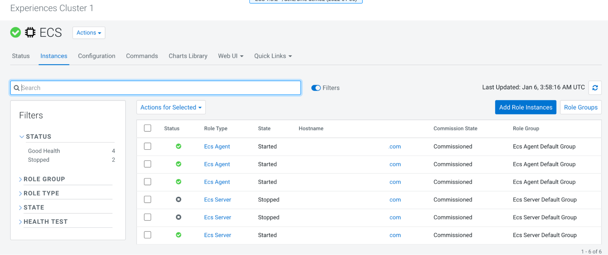 Promoting ECS Agents to ECS Servers