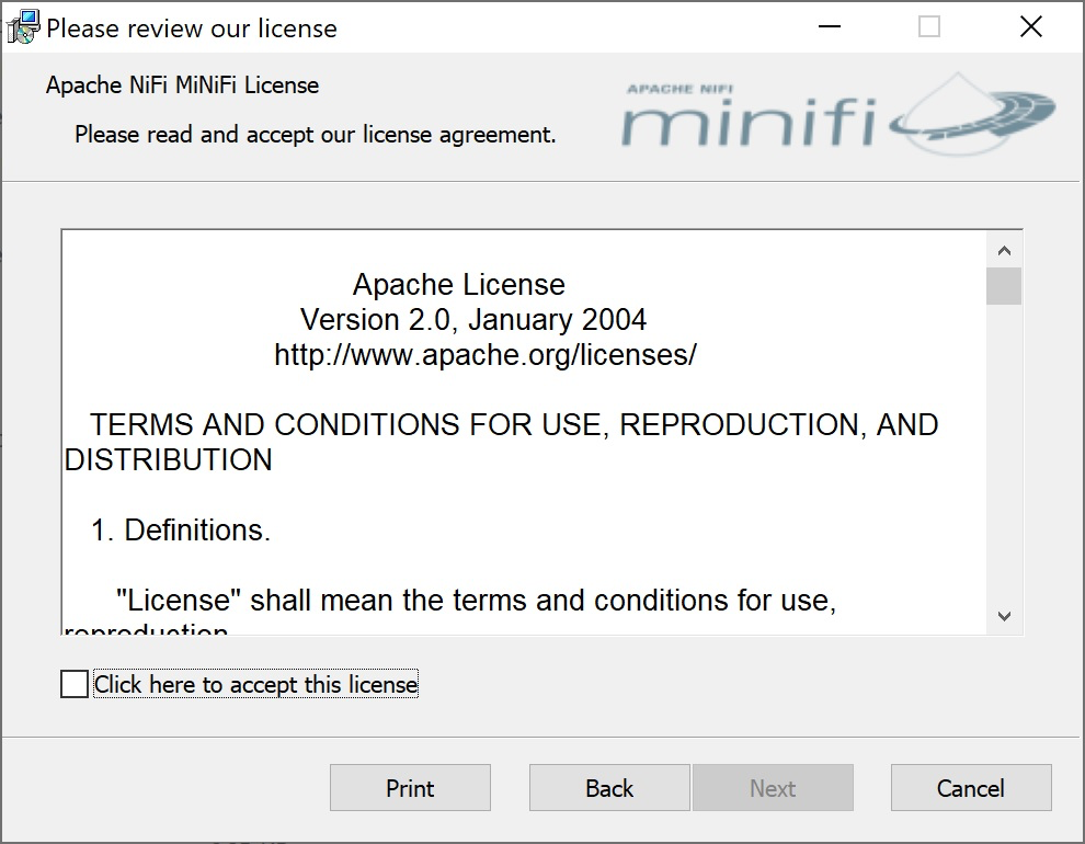 Install the C++ agent on Windows using the MSI