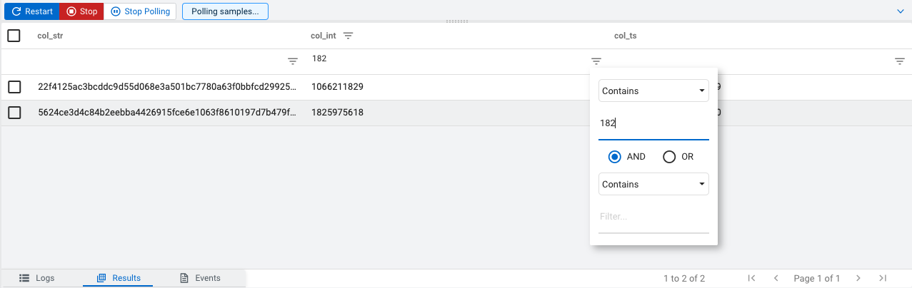 Running SQL Stream jobs