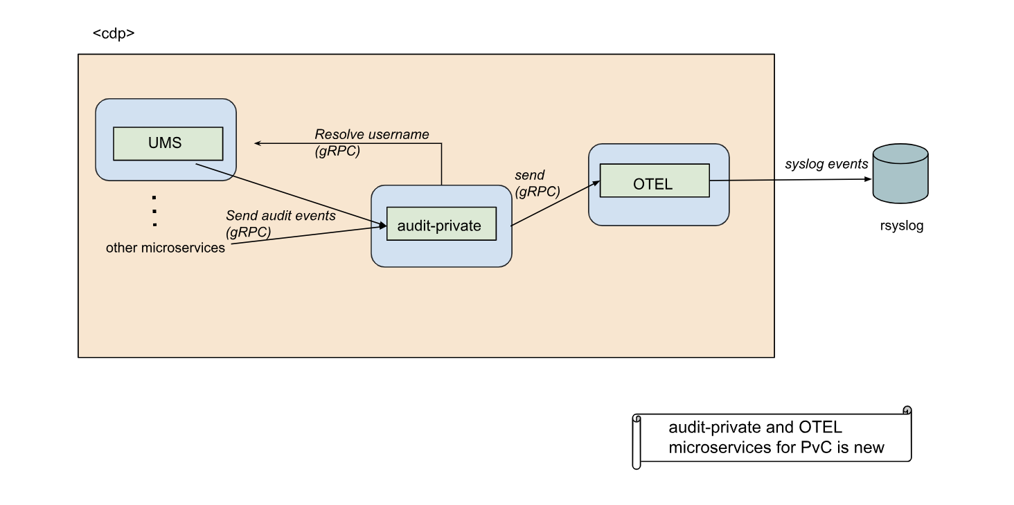 Auditing Control Plane activity
